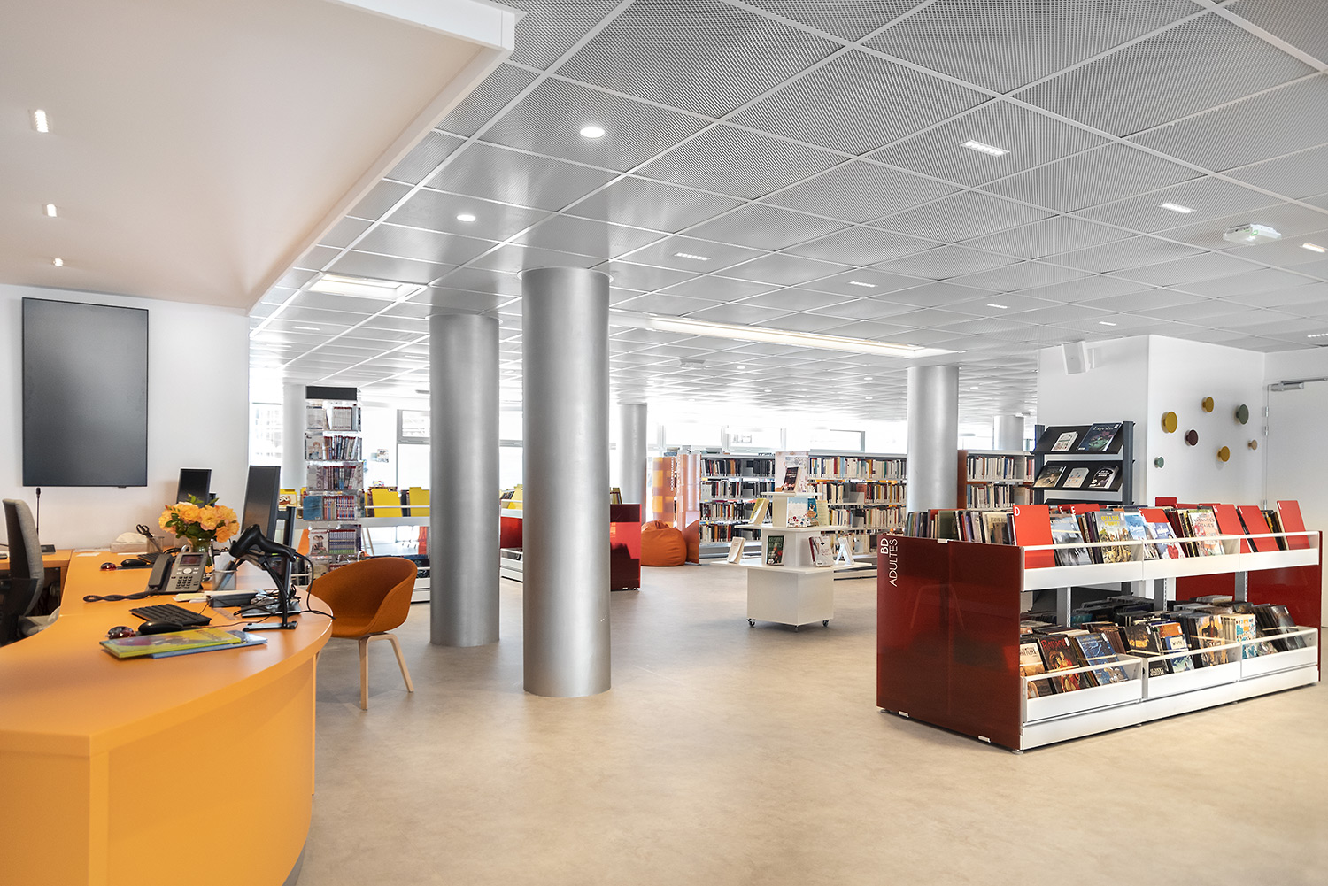 Bourg Saint Maurice Public Library, France