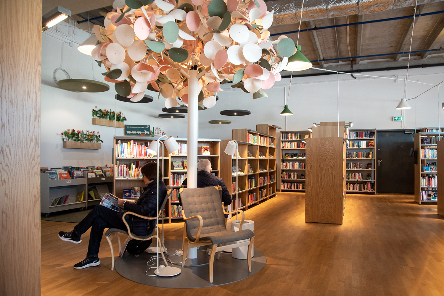 Gränbystaden Public Library, Sweden